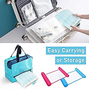 Foldable Backrest Inflatable Floating Bed Floating Row Water Amusement Lounge Chair Water Inflatable Floating Bed Sofa Water Bed Lounge Chairs