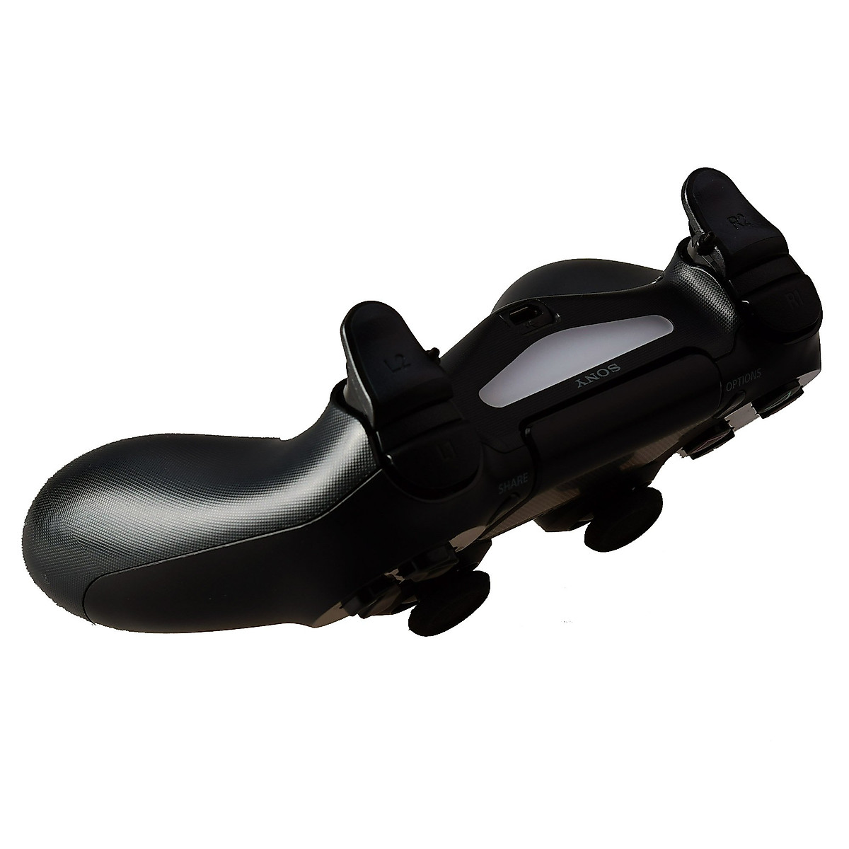 Gam3Gear Compatible with 3 in 1 Adjustable L2 R2 Triggers PS4 Dualshock 4 Controller - Black