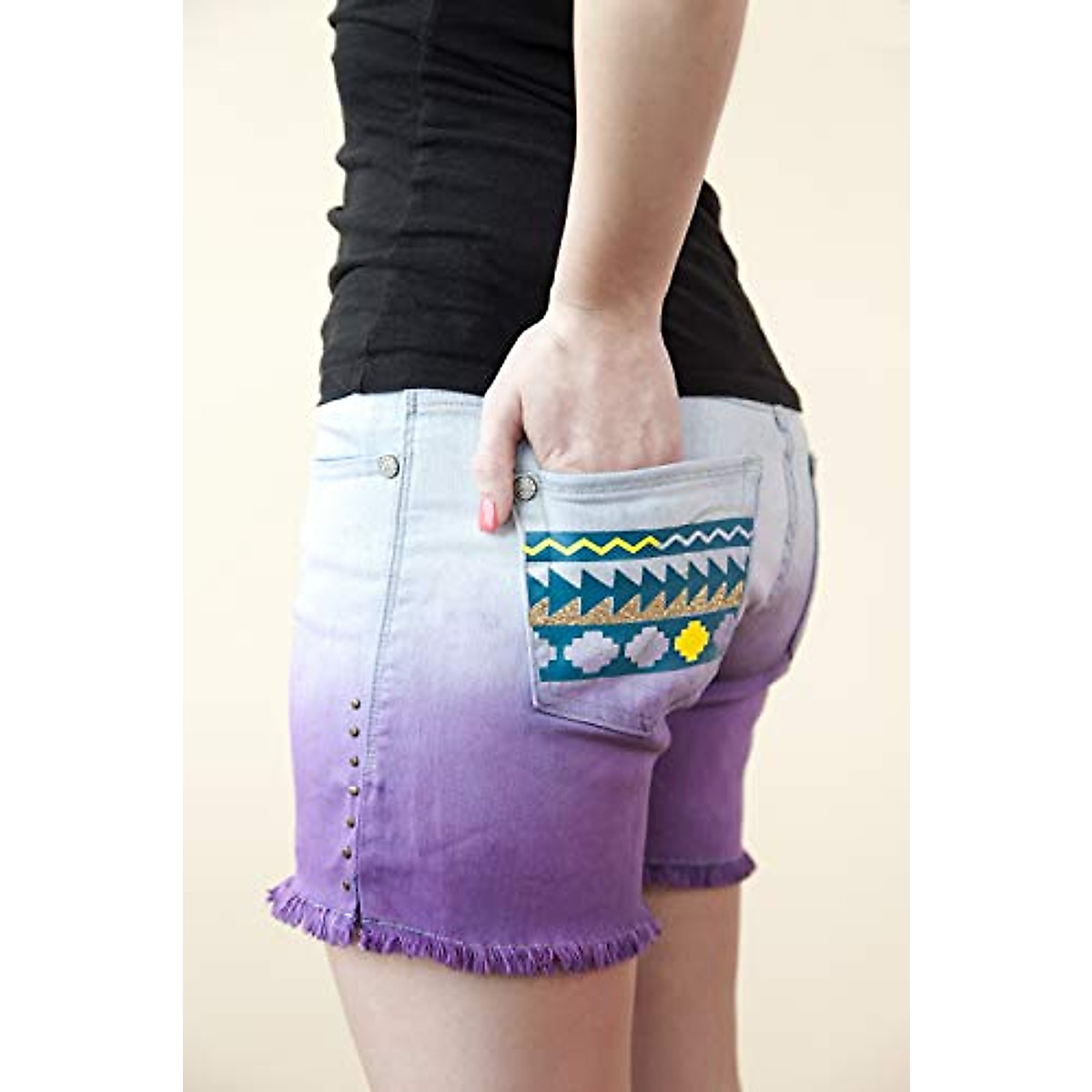 Cricut Everyday Iron On - 12” x 12" 3 Sheets - Includes Teal, Navy, Wine - HTV Vinyl for T-Shirts - Use with Cricut Explore Air 2/Maker - Boho Sampler