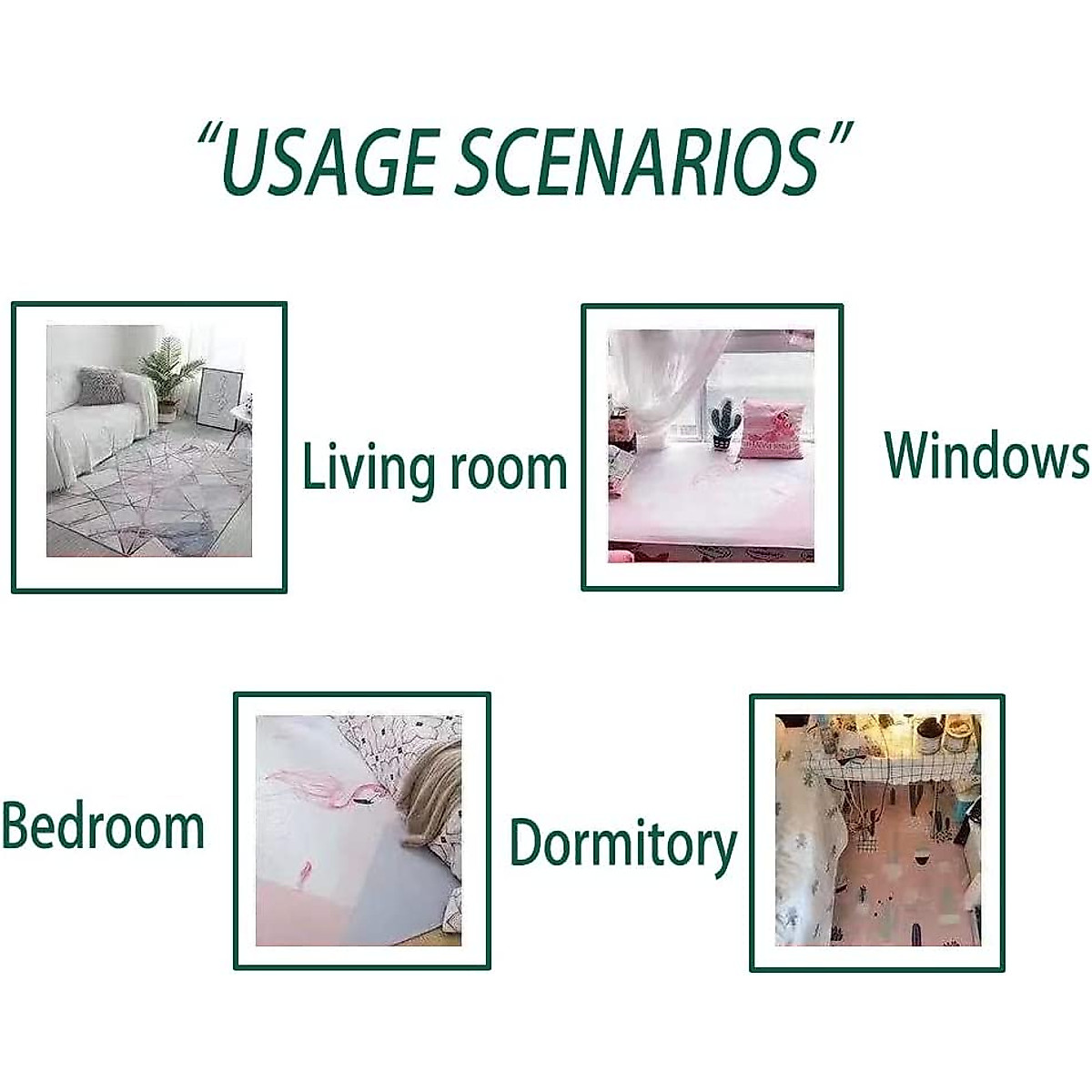 Anime Rugs，Thickened Locking Edge Large Size Rug，Bedroom Non-Slip Carpet，Living Room Rugs, Living Room Kitchen Hallway Bedroom Soft Machine Washable Floor Carpet (H11, 32×48inch)