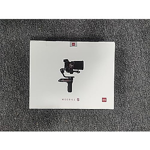 Zhiyun Weebill S Compact Gimbal Stabilizer for DSLR & Mirrorless Camera Sony A7M3 A7III A7R3 with 24-70MM GM Len Nikon Z6 Z7 Panasonic GH5 GH5s Canon 5D4 5D3 EOS R BMPCC 4K 3-Axis Handheld Weebills