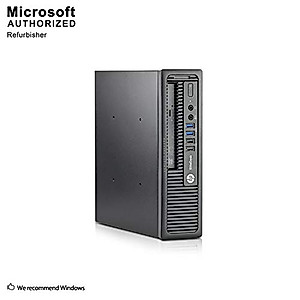 HP EliteDesk 800 G1 Ultra Small Form Desktop PC, Intel Quad Core i5-4590S up to 3.7GHz, 16G DDR3, 512G SSD, WiFi, BT 4.0, Windows 10 64 Bit-Multi-Language Supports English/Spanish/French(Renewed)
