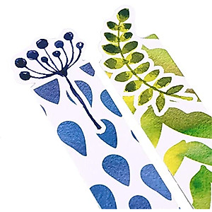 30 pcs Cartoon Flowers Animals Bookmark Creative Paper Gift Cards Office Supplies Children Gifts (Style 3) Clever Design