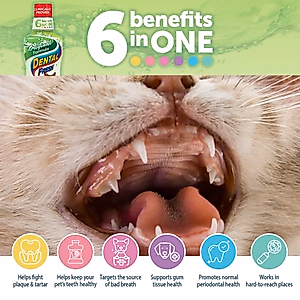 Dental Fresh Water Additive for Cats, Original Formula, 8 oz – Cat Breath Freshener – Products for Cats to Help Overall Cat Dental Health