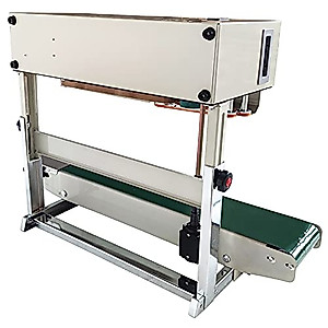 INTSUPERMAI Automatic Continuous Sealing Machine Vertical FR770 Auto Impulse Bag Sealer Machine with Digital Display