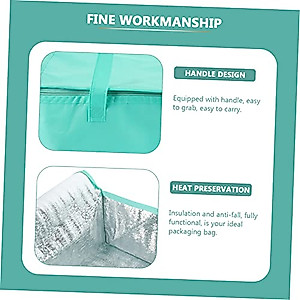 ULTECHNOVO Pizza Food Delivery Tote Insulation Bag Cooler Bag Containers for Food Shopping Bag Organizer Water Resistant Backpack Delivery Cool Lunch Bag Pizza Delivery Backpacks Picnic Bag