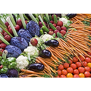 Premium Winter Vegetable Seeds for Planting Organic Non-GMO Heirloom Seeds 12 Varieties: Radish, Pea, Broccoli, Beet, Carrot, Cauliflower, Green Bean, Kale, Arugula, Cabbage, Asparagus, Brussel Sprout