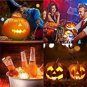 Sunyel Submersible LED Pool Lights, Battery Operated Color Changing Underwater LED Light Waterproof with Remote (2 Packs)