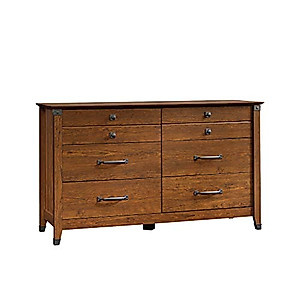 Sauder Carson Forge Dresser, Washington Cherry finish