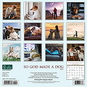 So God Made a Dog 2021 Wall Calendar