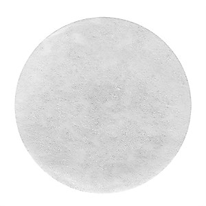 YYQTGG Coffee Filters, Paper Filters 60mm Round Coffee Maker Filters Safe Moka Pot Filter Unbleached Paper Heat Resistance for Coffee Mocha (Brown)