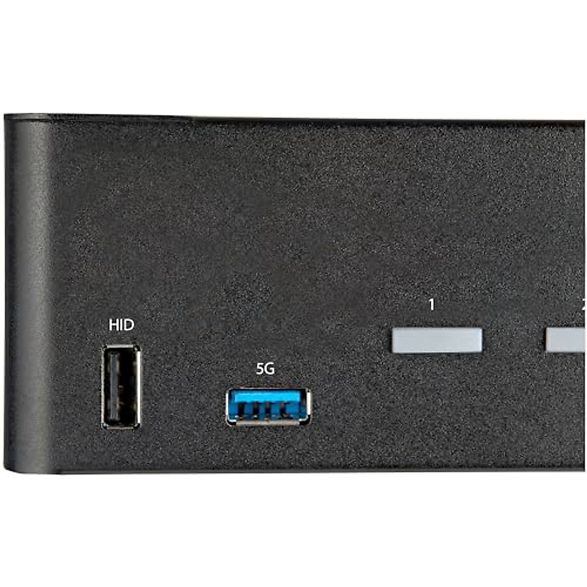 StarTech.com 2 Port Dual Monitor HDMI KVM Switch - 4K 60Hz Ultra HD HDR - Desktop 4K HDMI 2.0 KVM Switch with 2 Port USB 3.0 Hub (5Gbps) & 4X USB 2.0 HID, Audio - Hotkey Switching - TAA