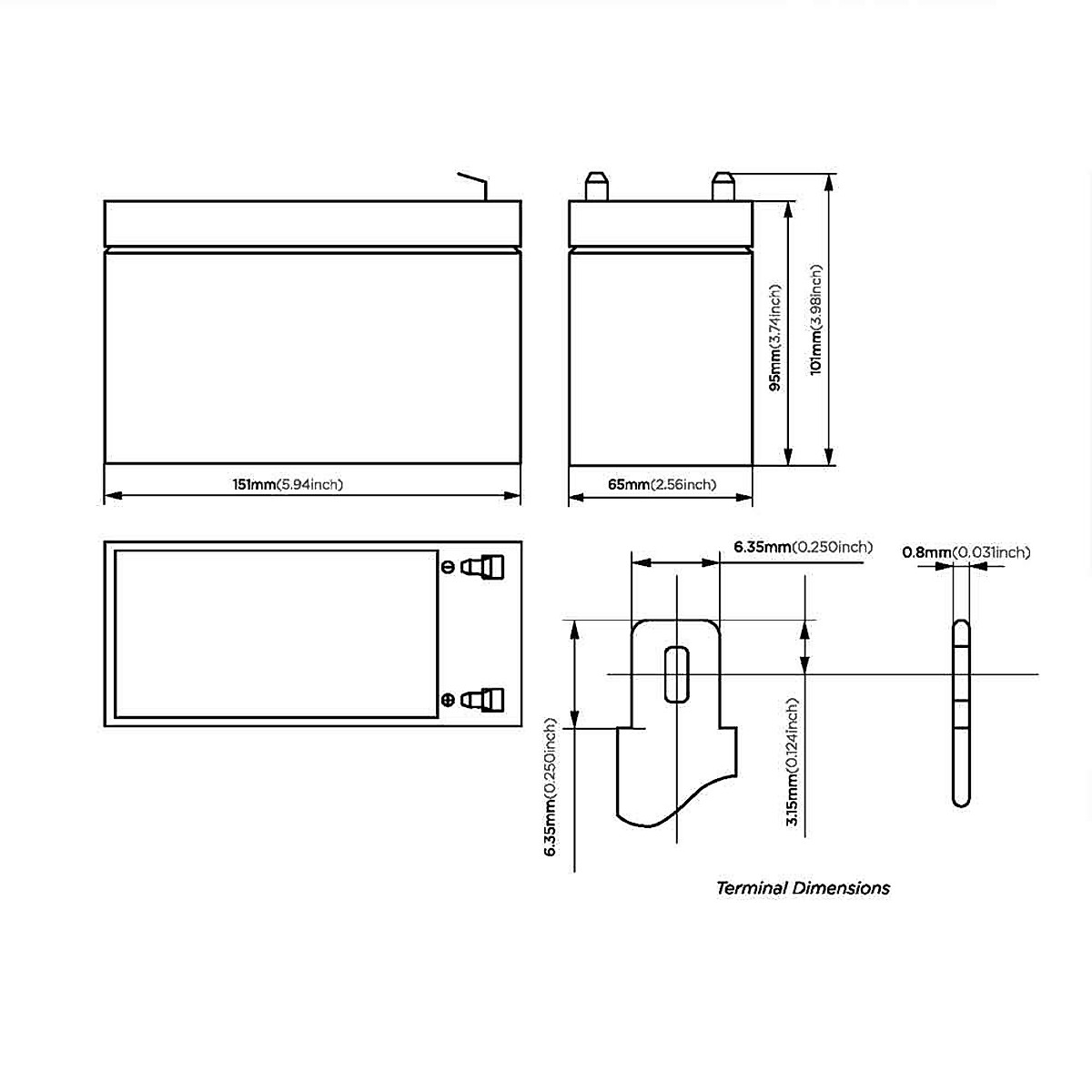 BatteryGuy Back-UPS BN600G Replacement 12V 7.5Ah SLA Battery Brand Equivalent (Rechargeable, High Rate) - Qty of 1