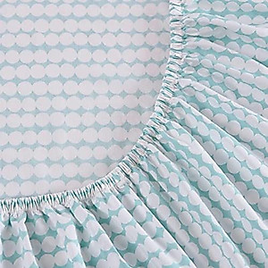 Marimekko - Queen Sheets, Cotton Percale Bedding Set, Crisp & Cool Home Decor (Pikkun Rasymatto, Queen)