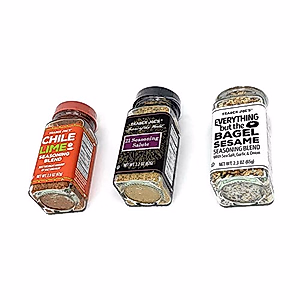 Trader Joe's Seasoning - 21 Salute Seasoning , Chile Lime and Everything but the bagel Seasoning