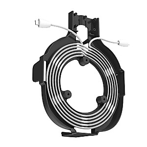 Simple and Sturdy Wall Mount for The Eero Pro 6 tri-Band mesh Wi-Fi 6 System, a Space-Saving Solution That ensures Clean Cable Management and Keeps Everything Neat and Tidy (Black)