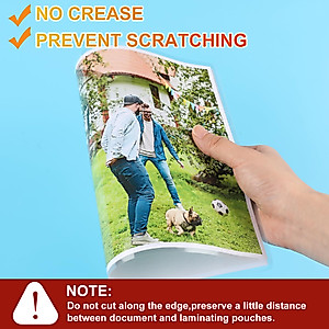 CAREGY Thermal Laminating Pouches, 300 Pack Laminating Sheets, 3 Mil, 9 x 11.5 Inches Lamination Sheet Paper for Laminator, Clear, Letter Size, Office and School Supplies