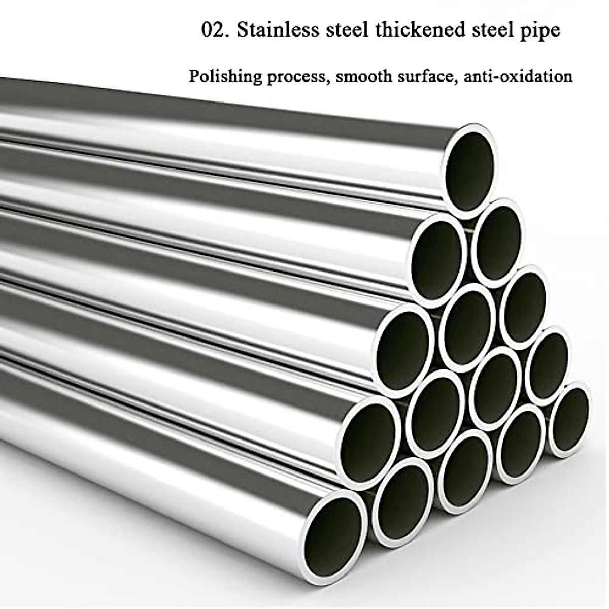 HUALEMEI 5-Tier Stainless Steel Shoe Rack,Sturdy Sustainable Shoe Organizer Storage Shelf Dormitory Bedroom Household Shoe Cabinet-A 60x25x78cm(24x10x31inch)