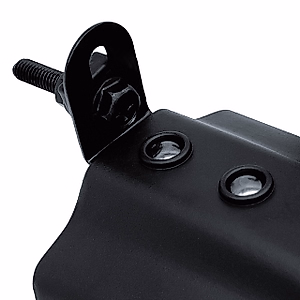 Silfrae Adjustable Standard 26 inch Mountain Bike Splash Guard Bike Fenders Set Front and Rear (Classical Black)