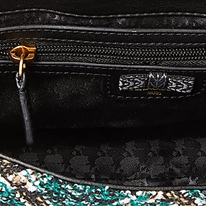 Karl Lagerfeld Paris Womens Agyness Bag Shoulder, Glen Plaid, One Size US