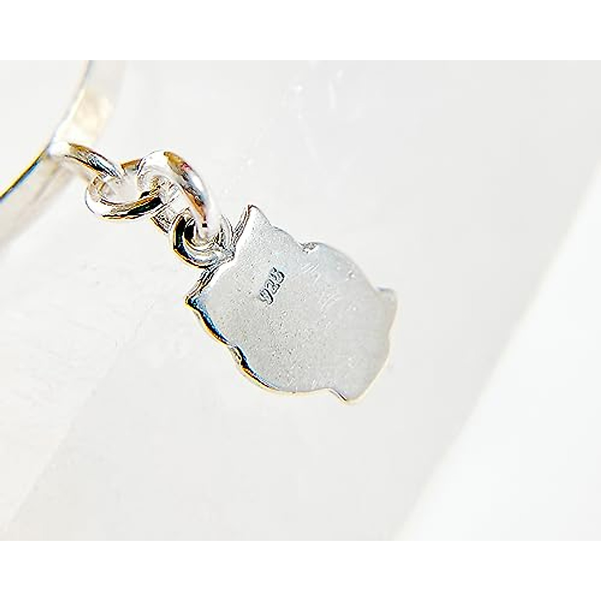 Silver Owl Charm Ring, Smooth or Textured Band, Bird Animal Pet Lovers Gift, Stackable Band, Size 5 6 7 8, Jewelry Inspirations