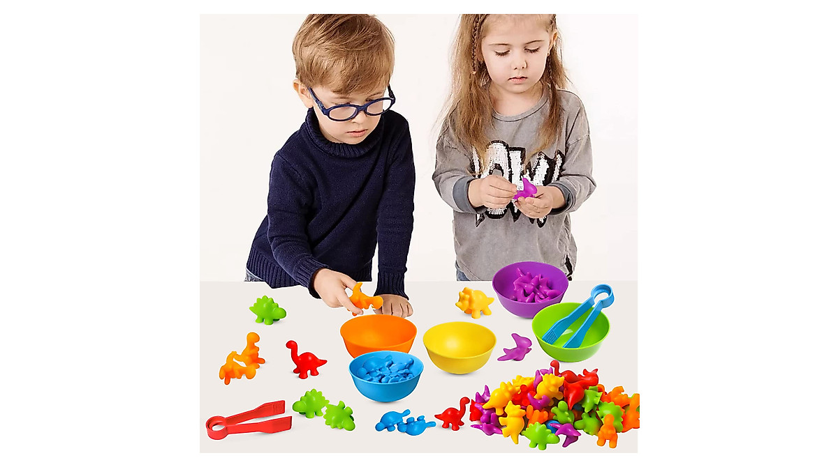 JOCHA Dinosaur Sorting Toys for Creative Learning