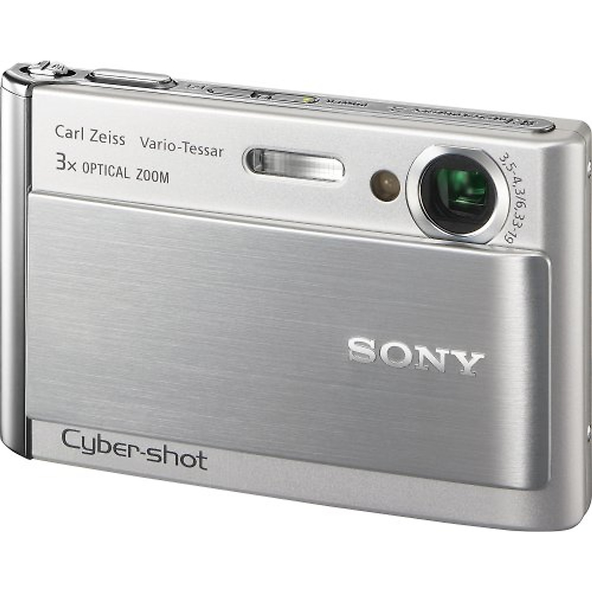 Sony Cybershot DSC-T70 8.1MP Digital Camera with 3x Optical Zoom with Super Steady Shot Image Stabilization (Silver)