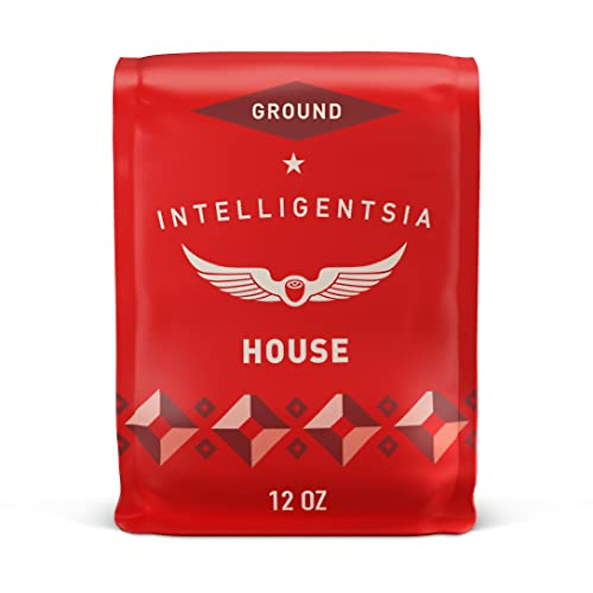 Intelligentsia Coffee, Light Roast Ground Coffee - House 12 Ounce Bag with Flavor Notes of Milk Chocolate, Citrus, and Apple