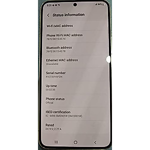 Samsung Galaxy S22 5G 256GB T-Mobile Unlocked - Phantom Black (Renewed)