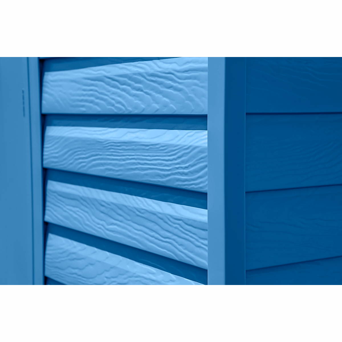 Arrow Sheds 6' x 4' Outdoor Steel Storage Shed, Blue