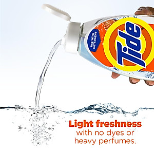 Tide Deep Cleansing Fabric Rinse with 3X Odor Power, Original Scent, 48 oz