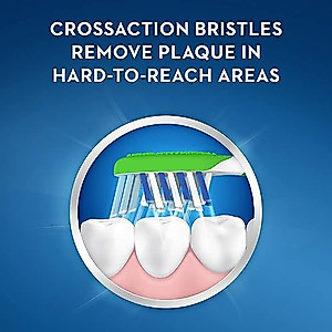 Oral-B Cross Action Kids Toothbrush, Soft Bristles, Ages 6+, 1 count