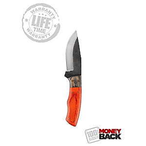 Perkin PK666 Hunting Knife with Sheath Fix Blade Knife