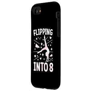 iPhone SE (2020) / 7 / 8 8th Birthday Cheerleader Eight Year Old Cheerleading Girl Case