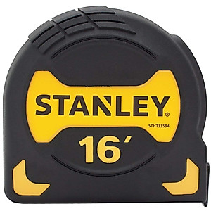 Stanley Tools STHT33594S 16ft. Tape Measure, Yellow/Black