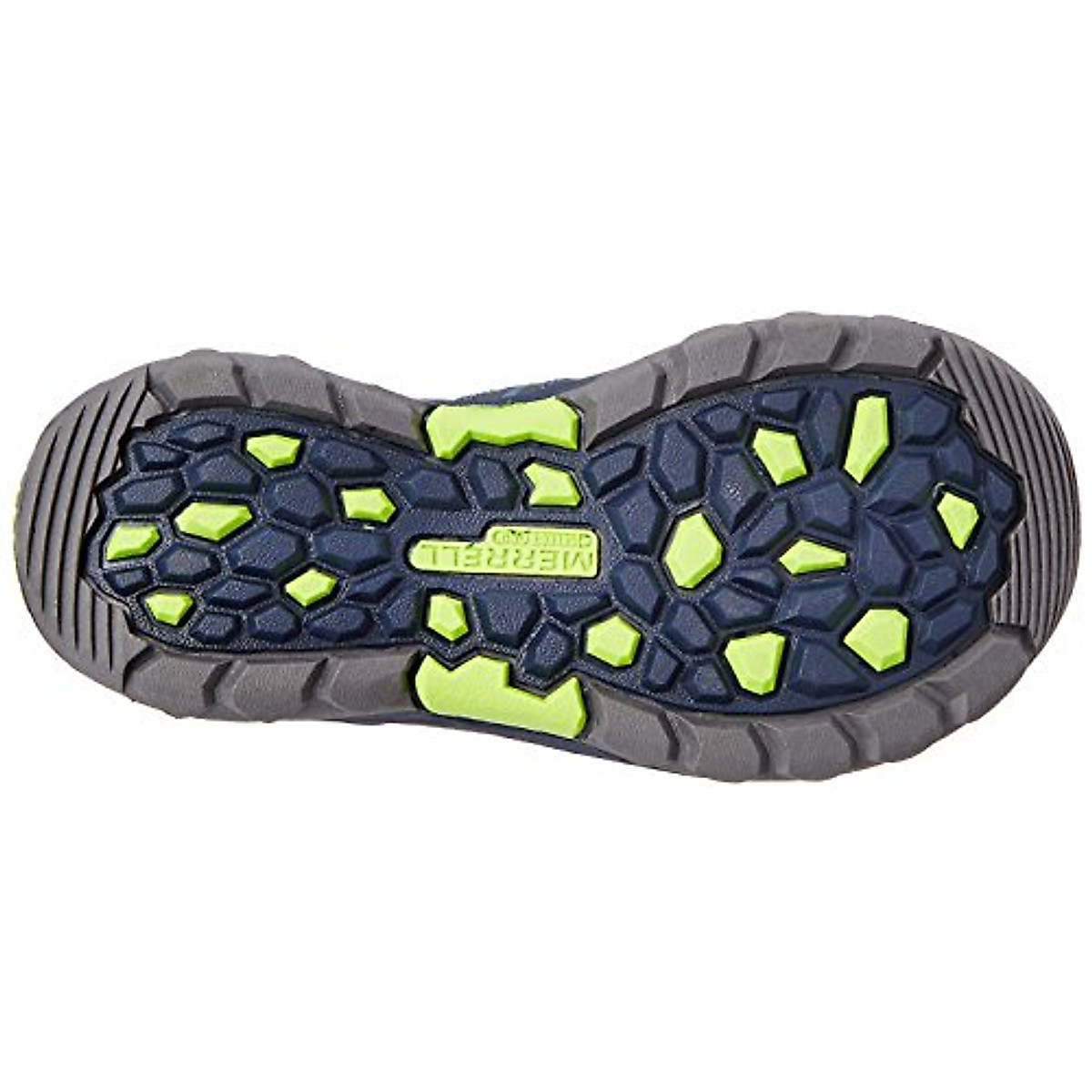 Merrell Hydro Sport Sandal, Navy/Green, 9 US Unisex Little Kid