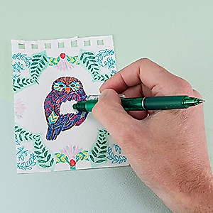 PILOT FriXion Clicker Erasable, Refillable & Retractable Gel Ink Pens, Fine Point, Navy Ink, 6-Pack (13607)