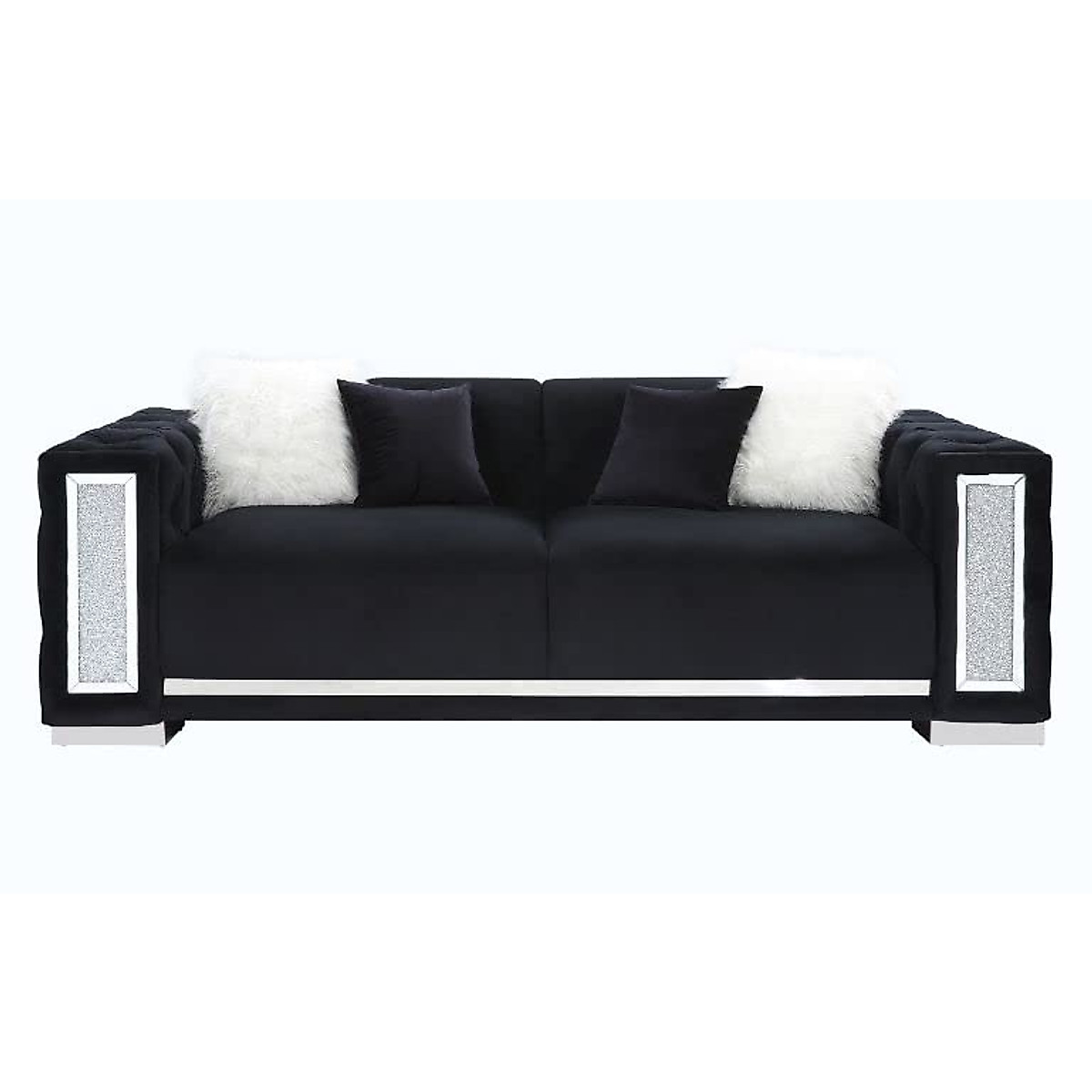 Acme Furniture Trislar Sofas, Black