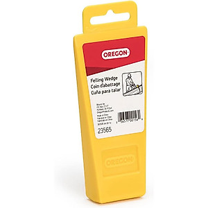Oregon Felling Wedge 5.5 inch, Lightweight and Durable Tree Wedge for Safe Felling with Stabilizing Serrations Yellow