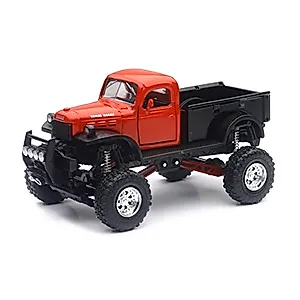 New-Ray 54516 Dodge Power Wagon Die Cast with Suspension 1/32° Red