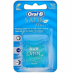 Oral-B Satin Floss Mint - 25 m, Set of 3 by Oral-B