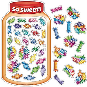 Really Good Stuff So Sweet Positive Behavior Jar, 44 Magnets | Classroom Reward System, Classroom Tools, Magnetic For Whiteboard, Classroom Must Haves