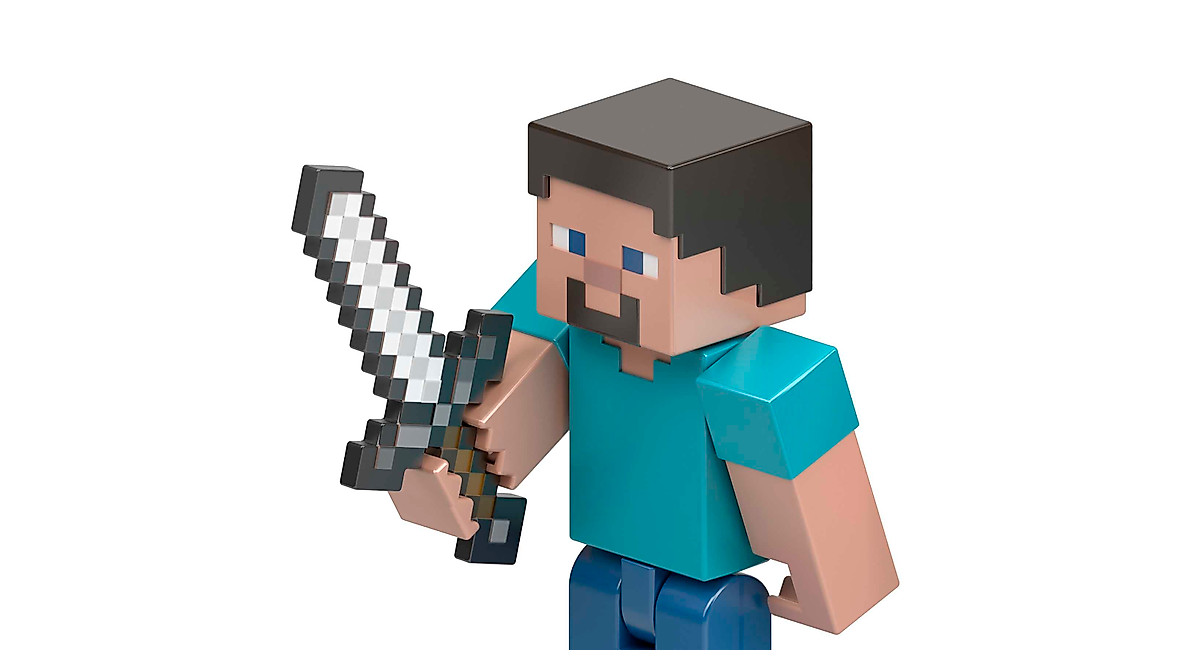 Minecraft Action Figures Set with Portal Pieces | Collectible Gifts for ...