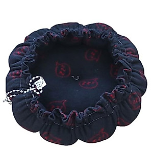 LINLIJIA Dog Kennel, Dog Crate, Sturdy Durable Dogs Nest, Round Cat Bed Deep Sleeping Bed Dog Cat Winter House Drawstring Design Pet Mat for Kitten Puppy Sleeping Supplies