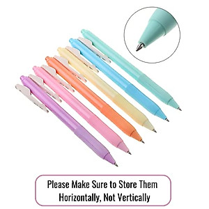 Mr. Pen- Gel Pens, Black, 6 Pack, Gel Ink Pens Medium Point, Quick Dry Pens for Note Taking, Writing Pens, Retractable Gel Pens, Black Ink Pens, Pens for Bible Journaling