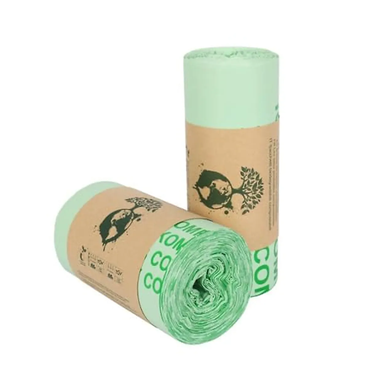 Biodegradable garbage bag, compostable garbage bag, suitable for office, home kitchen