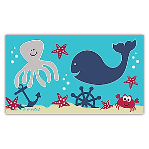 50 Nautical Books for Baby Shower Request Cards - Invitation Inserts - Gender Neutral