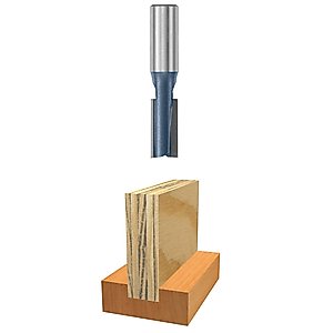 BOSCH 84603M 23/32 In. x 1-1/4 In. Carbide Tipped Plywood Mortising Bit