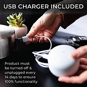 Yogasleep Travel Mini Portable White Noise Machine, 6 Soothing Sounds, Dimmable Night Light, Compact Size for Travel & Diaper Bag, Sleep Aid for Adults & Baby, USB Rechargeable, Lanyard for Hanging