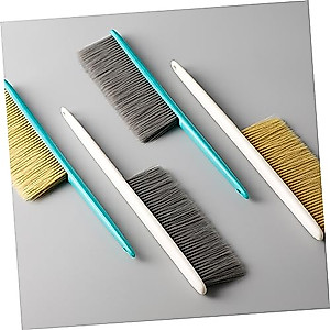 ORFOFE Bedroom Dusting Brush Rug Cleaning Brush Long Handle Cleaning Brush Carpet Hand Brush Carpet Cleaner Brush Soft Bristle Broom Carpet Broom Quilts White Comforter Quilt Carpet Brush